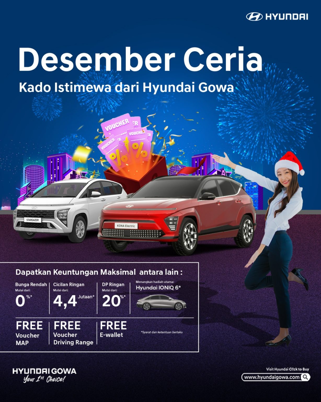 Claim Kado Desember - Hyundai Gowa – Dealer Pilihan Utama Anda! Hyundai ...